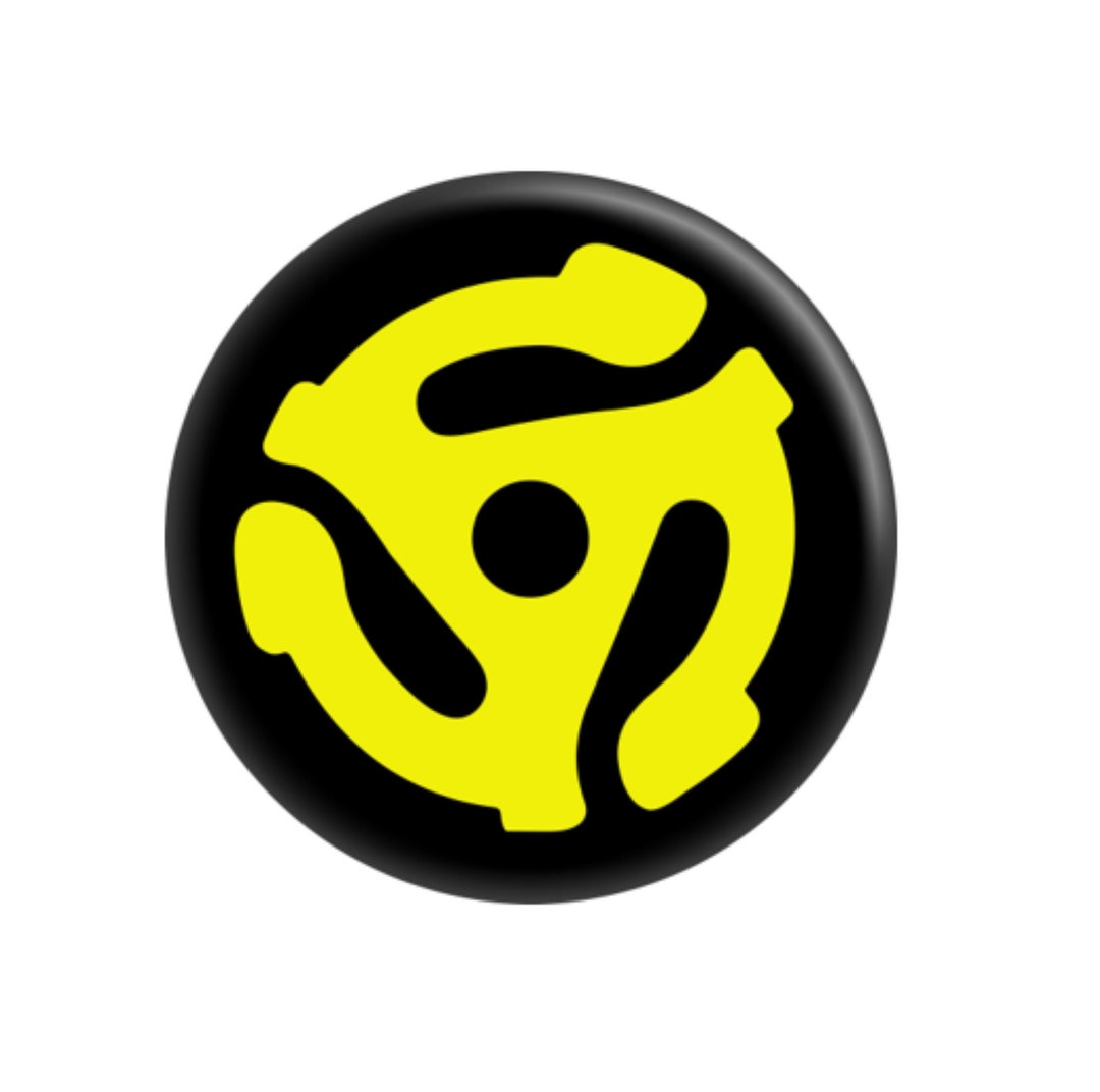 2.25" Magnet - 45rpm 7" Vinyl Record Adapter Djs Insert - Etsy