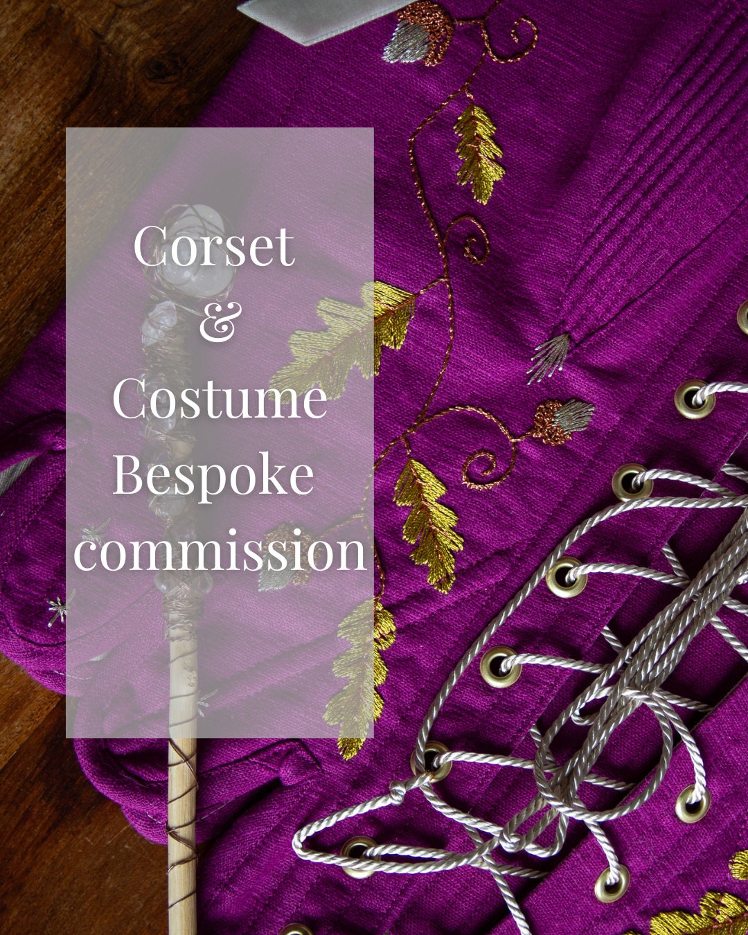 Bespoke Commission - Corset and Costume. - Etsy