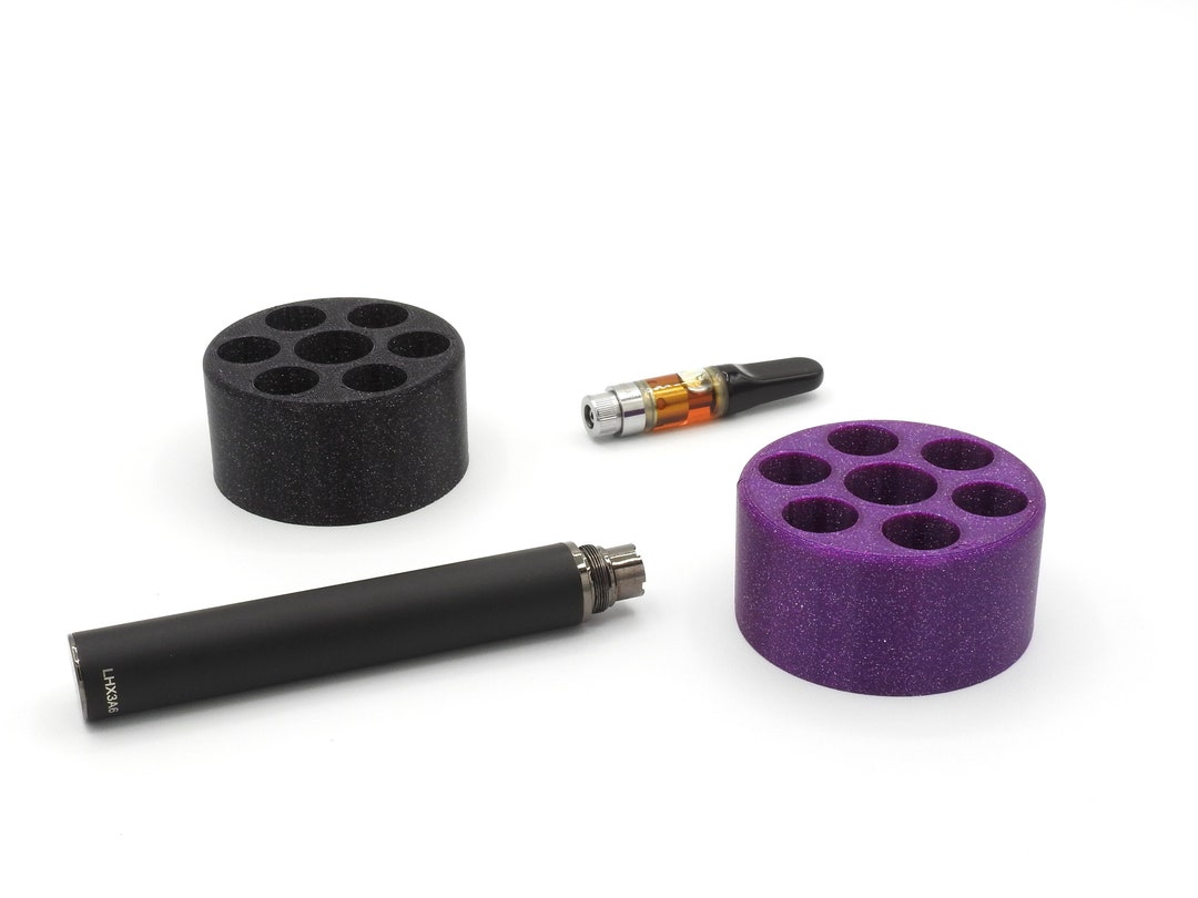 Pen Puck 510 Cartridge and Vape Pen Stand - 6 Cartridge/small Pen Slots ...