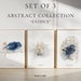 Set of 3 "exodus" Abstract by Barnabé Studio | Christian Watercolor Art ...