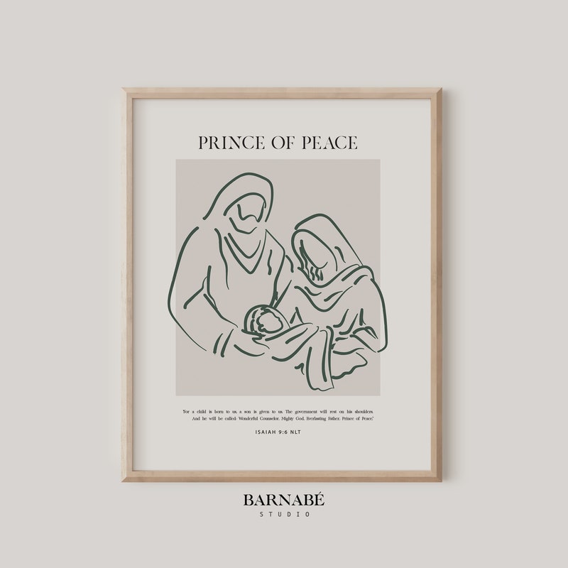 Nativity Line Art - Etsy