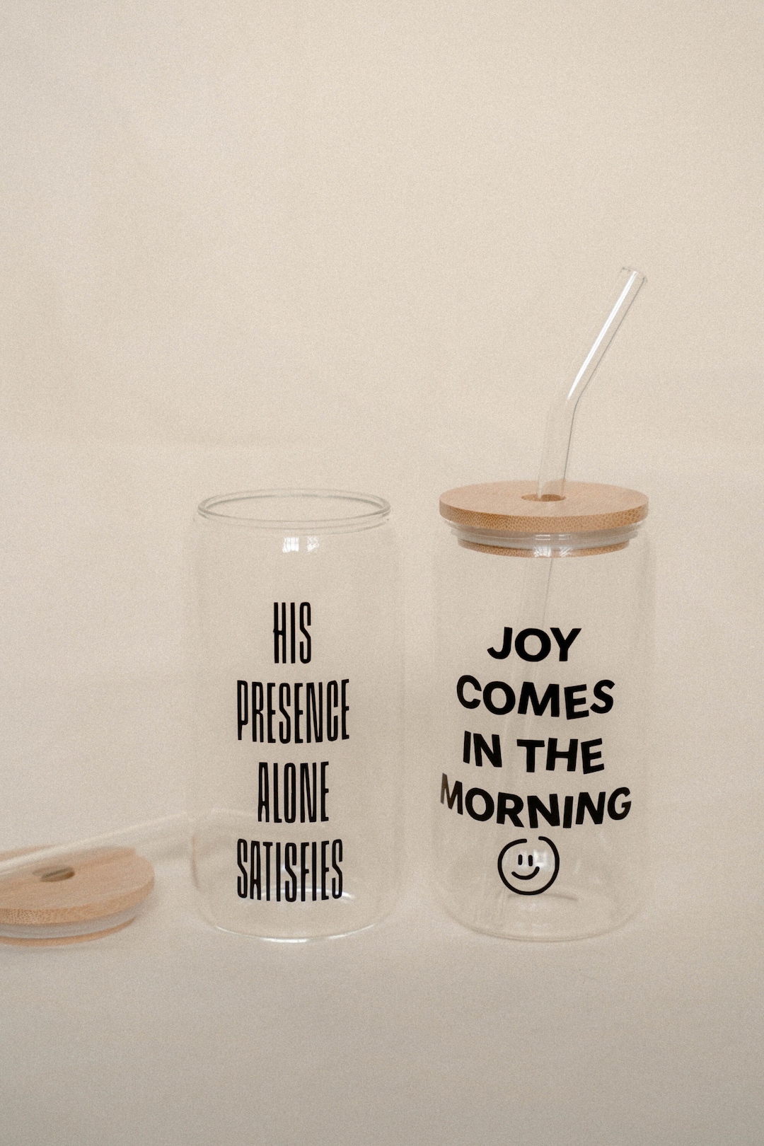His Presence Alone Satisfies | Christian Glassware | Handcrafted ...