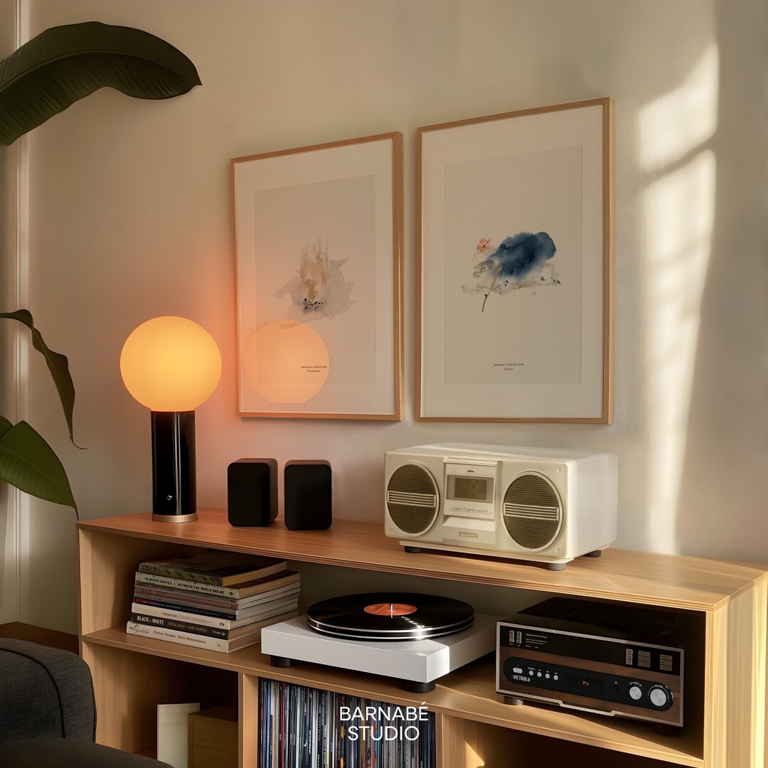 Christian Abstract Wall Art Set of 2 "exodus" by Barnabé Studio ...