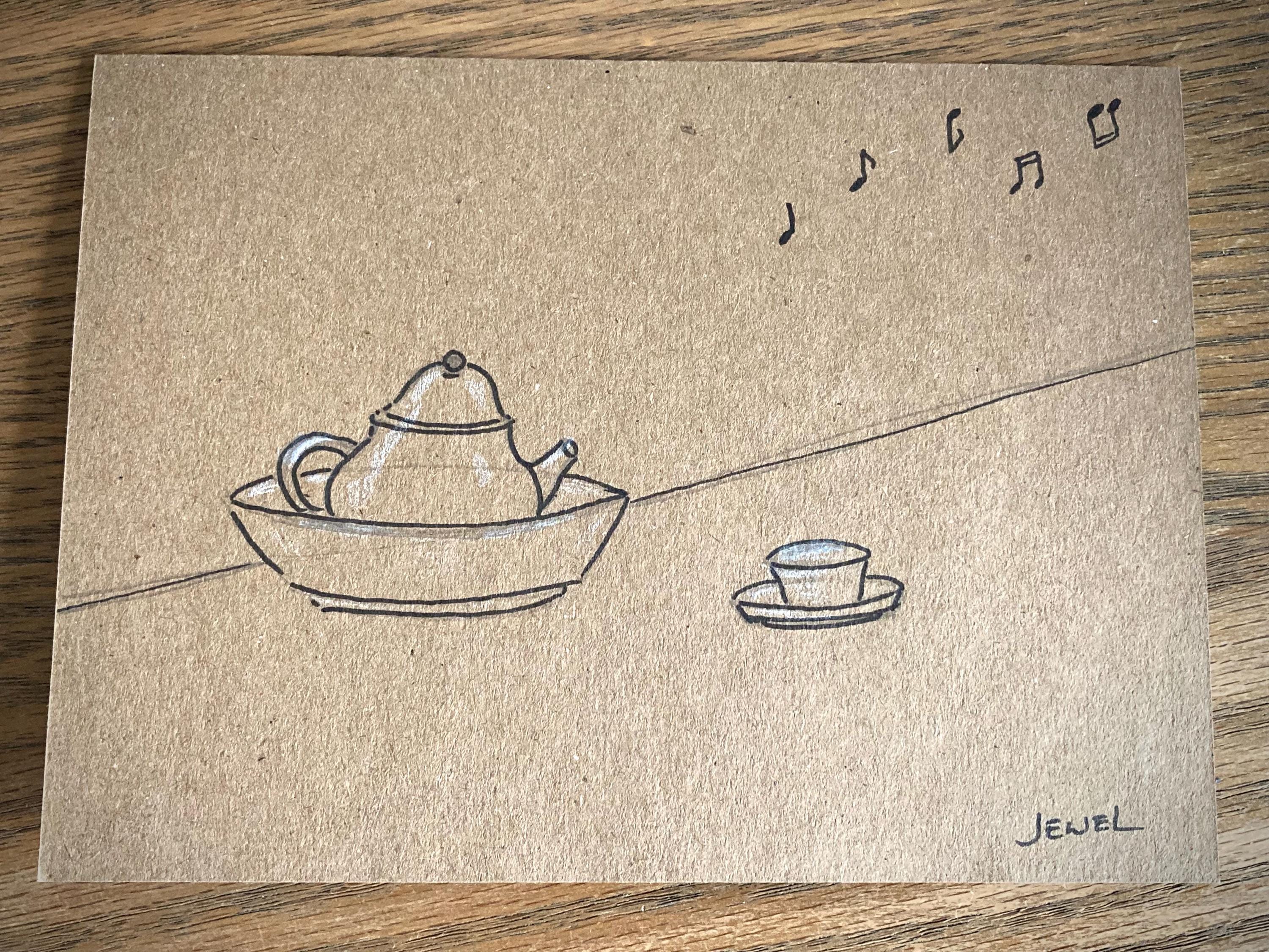 Hand Drawn Card Series - Etsy