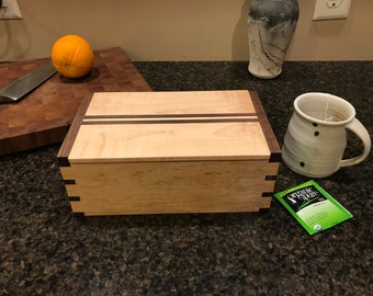 Hidden Hinge Wood Box - Etsy