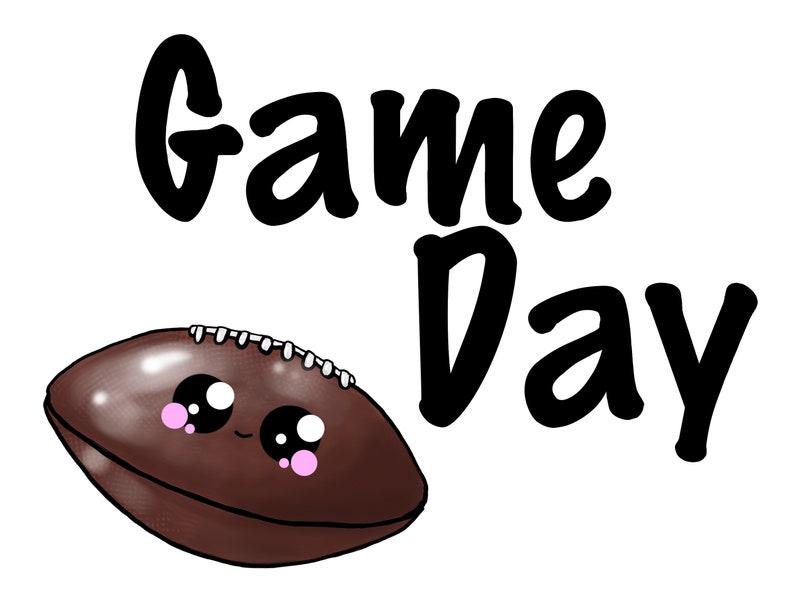 Game Day Sign/instant Football Sign Download/game Day Sign/football ...
