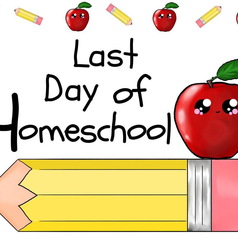 Last Day of School Sign Printable - Etsy