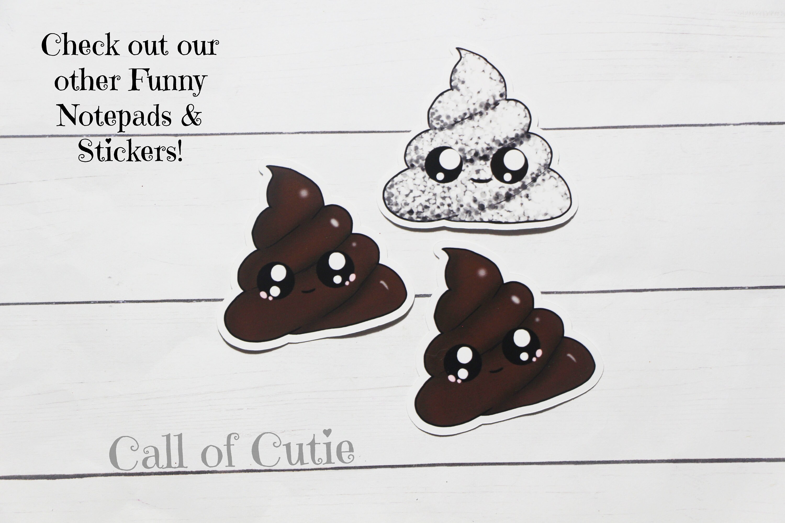 Poop Die Cut Sticker/poop Sticker/funny Stickers/funny Poop Stickers ...