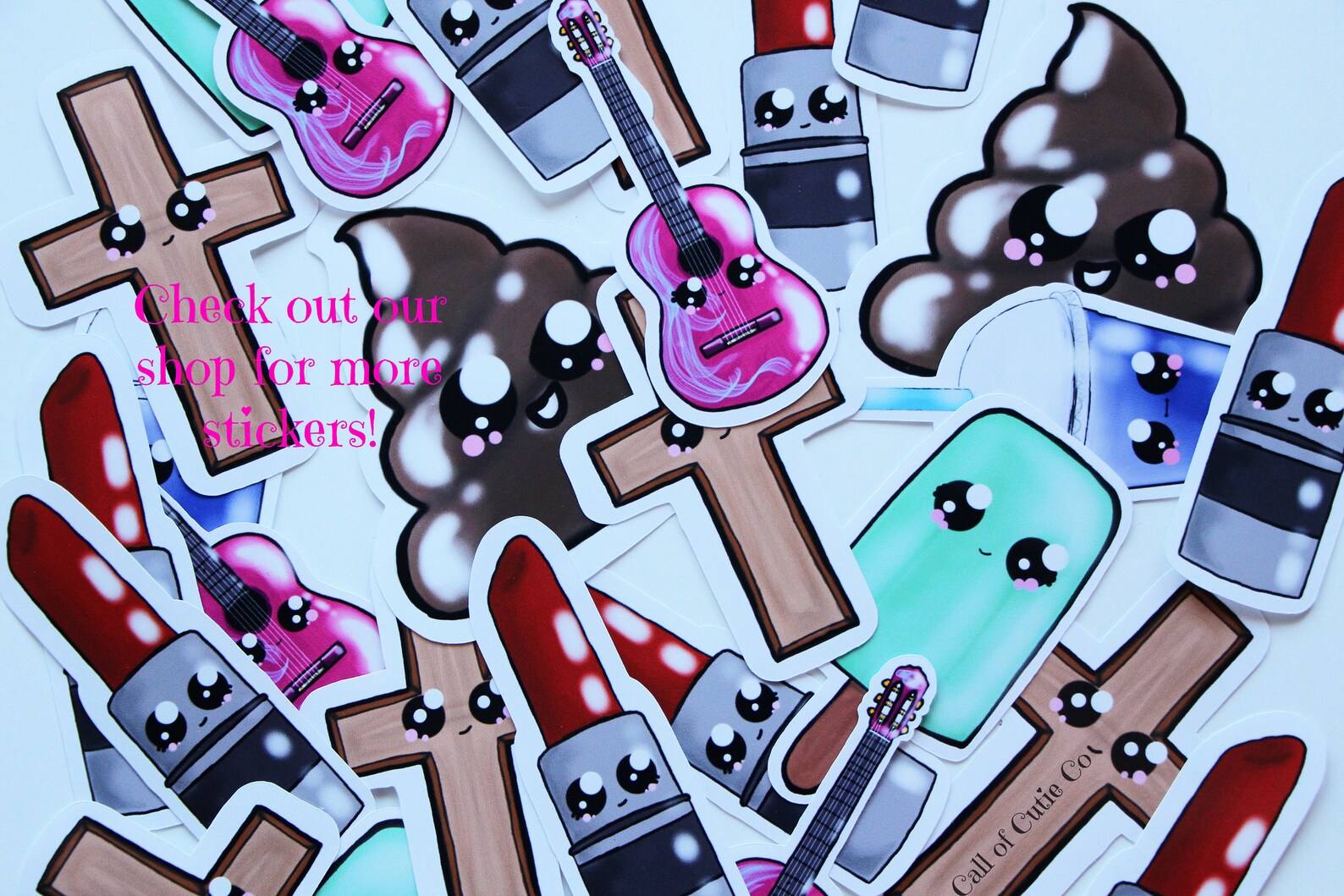 Lipstick Die Cut Sticker/ Makeup Sticker - Etsy
