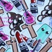 Lipstick Die Cut Sticker/ Makeup Sticker - Etsy