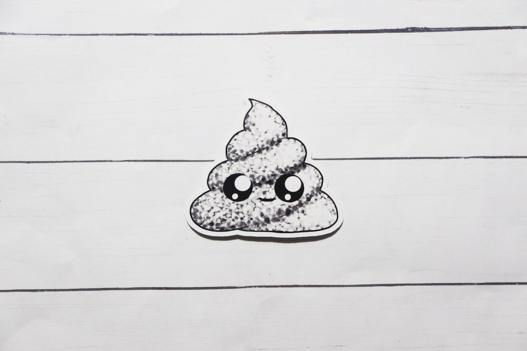 Poop Die Cut Sticker/poop Sticker/funny Stickers/funny Poop Stickers ...