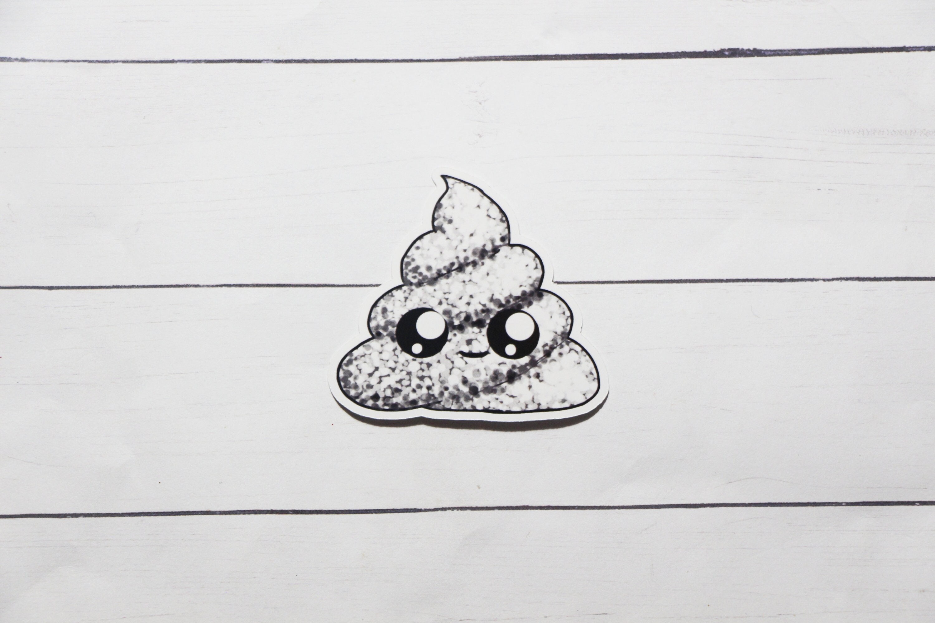 Poop Die Cut Sticker/poop Sticker/funny Stickers/funny Poop Stickers ...