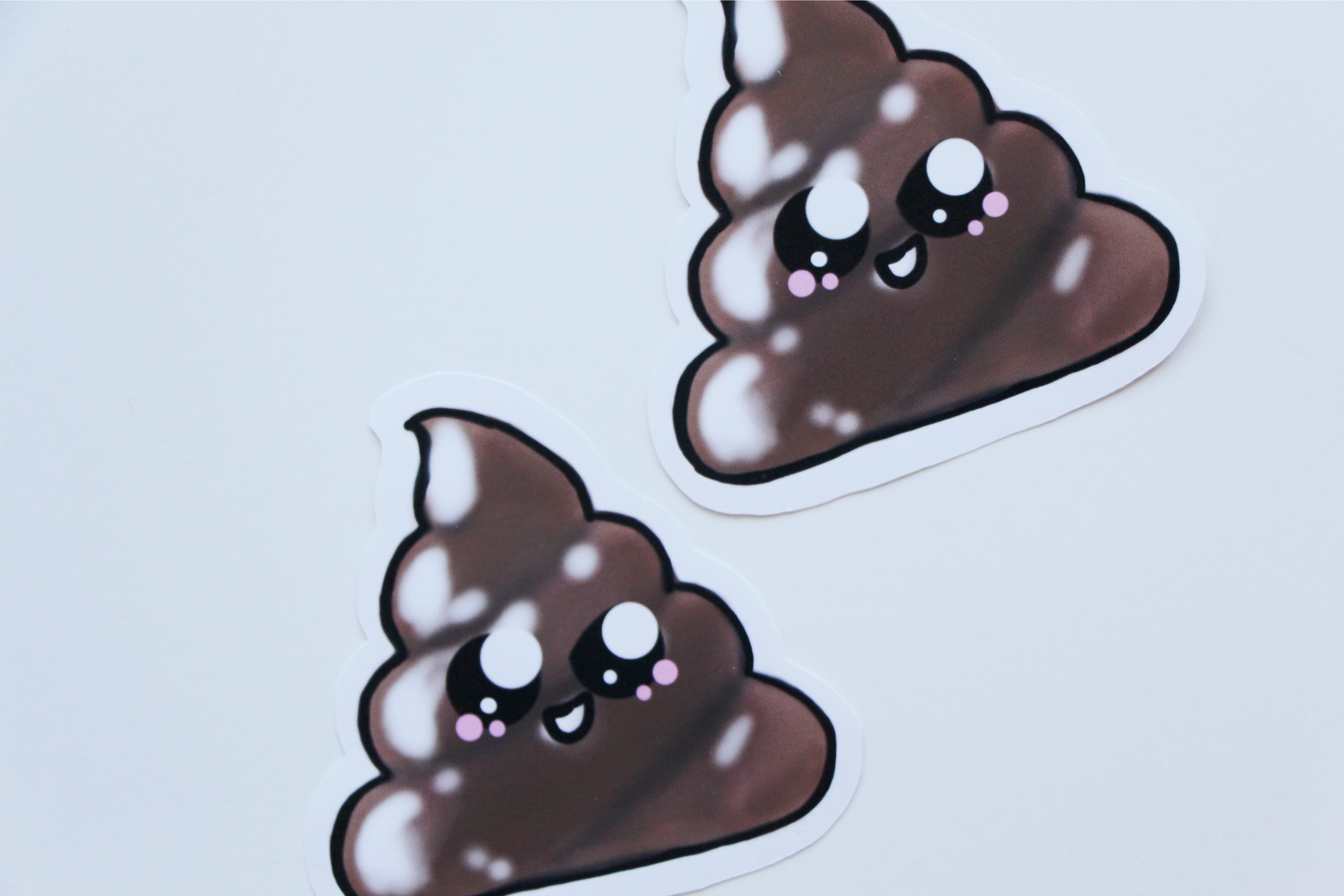 Poop Die Cut Sticker/poop Sticker/funny Stickers/funny Poop Stickers ...