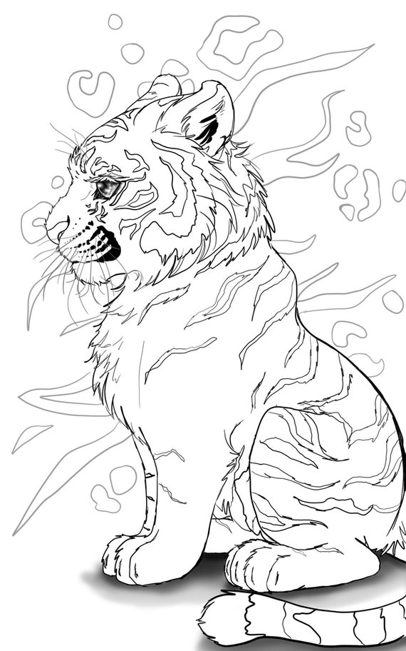 Cub Sketch Coloring Page