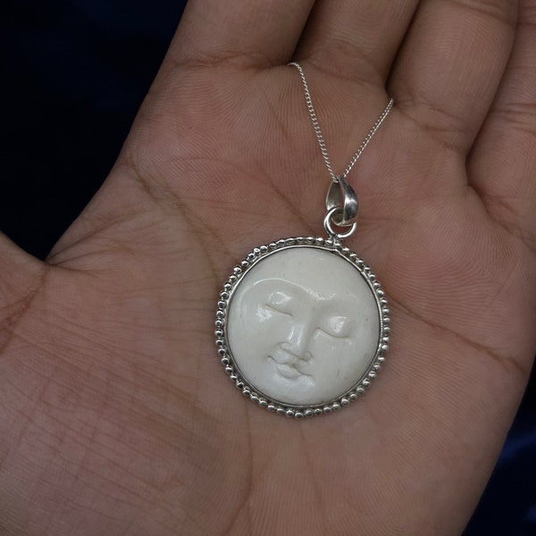 Face Pendant - Etsy