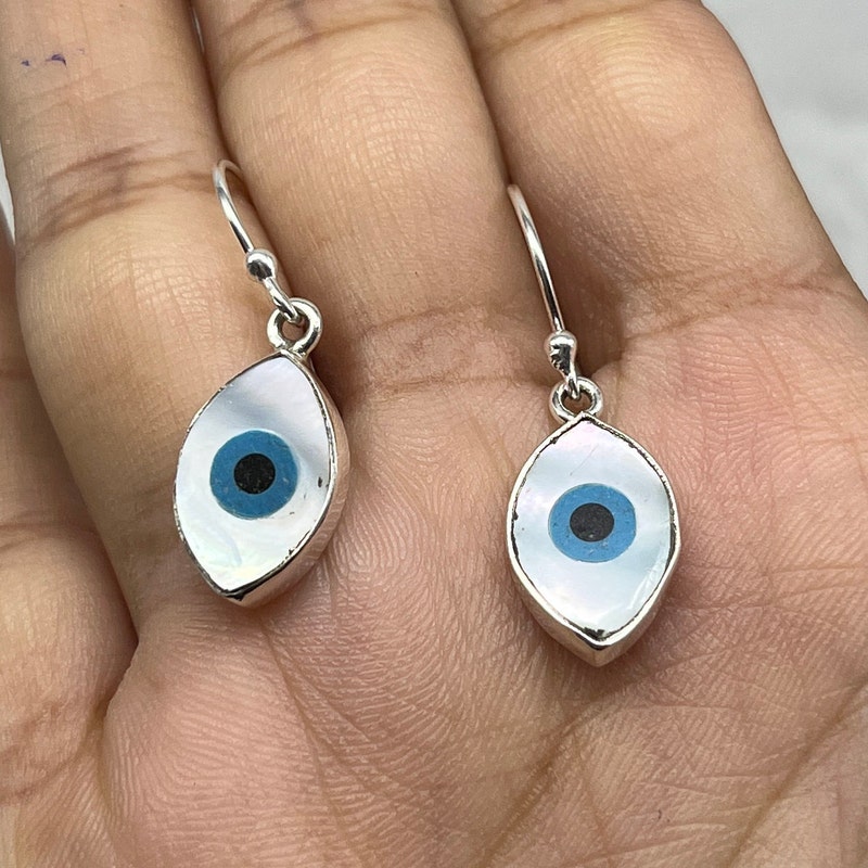 Evil Eye Earrings - Etsy