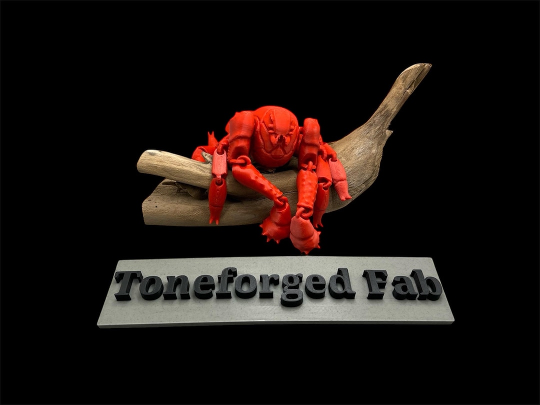 Articulated 3D Printed Rock Puncher, Flexi Sea Monster, Seabeast Movie ...