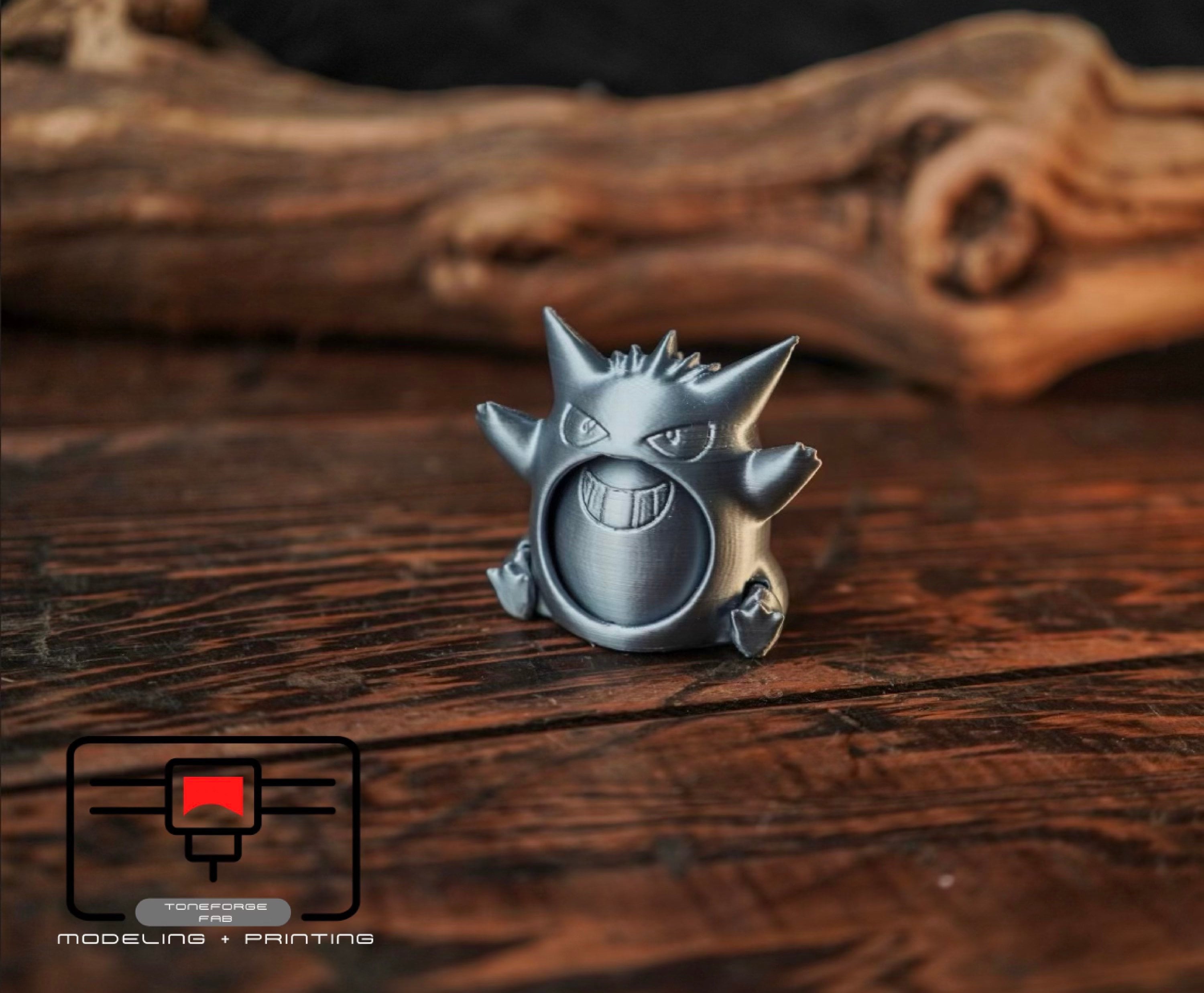 Articulated 3D Printed Gengar Flexi Animal Fidget Toy - Etsy Canada