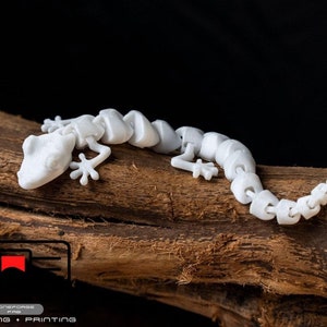 Articulated 3D Printed Lizard - Etsy