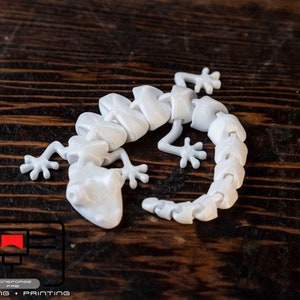 Articulated 3D Printed Lizard - Etsy