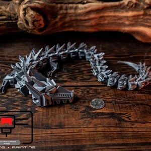 Articulated 3D Printed 22” Robot Dragon - Etsy