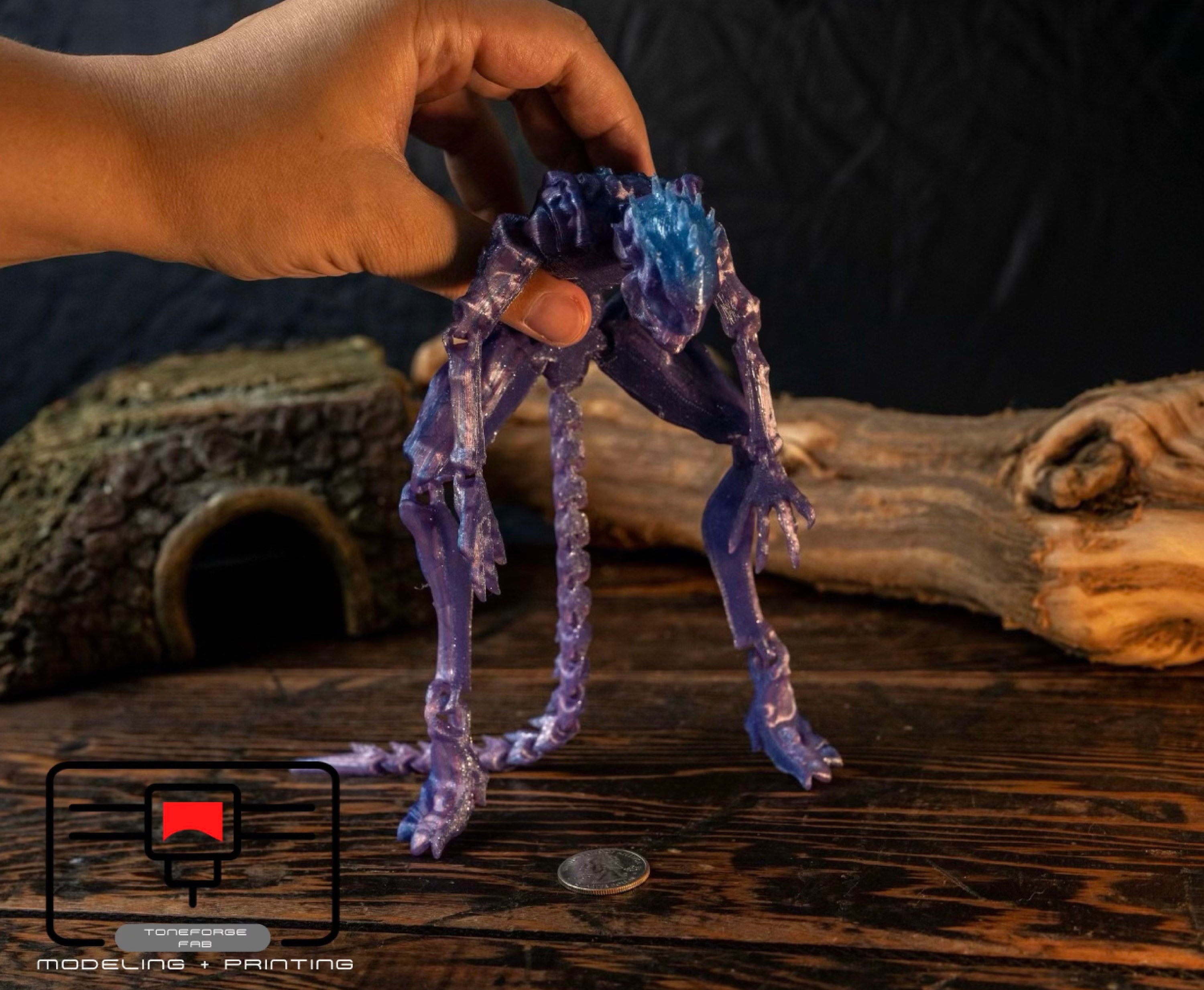 Articulated 3D Printed Alien - Etsy Canada