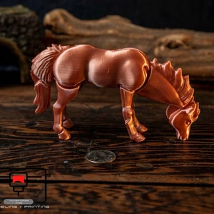 Articulated 3D Printed Horse - Etsy