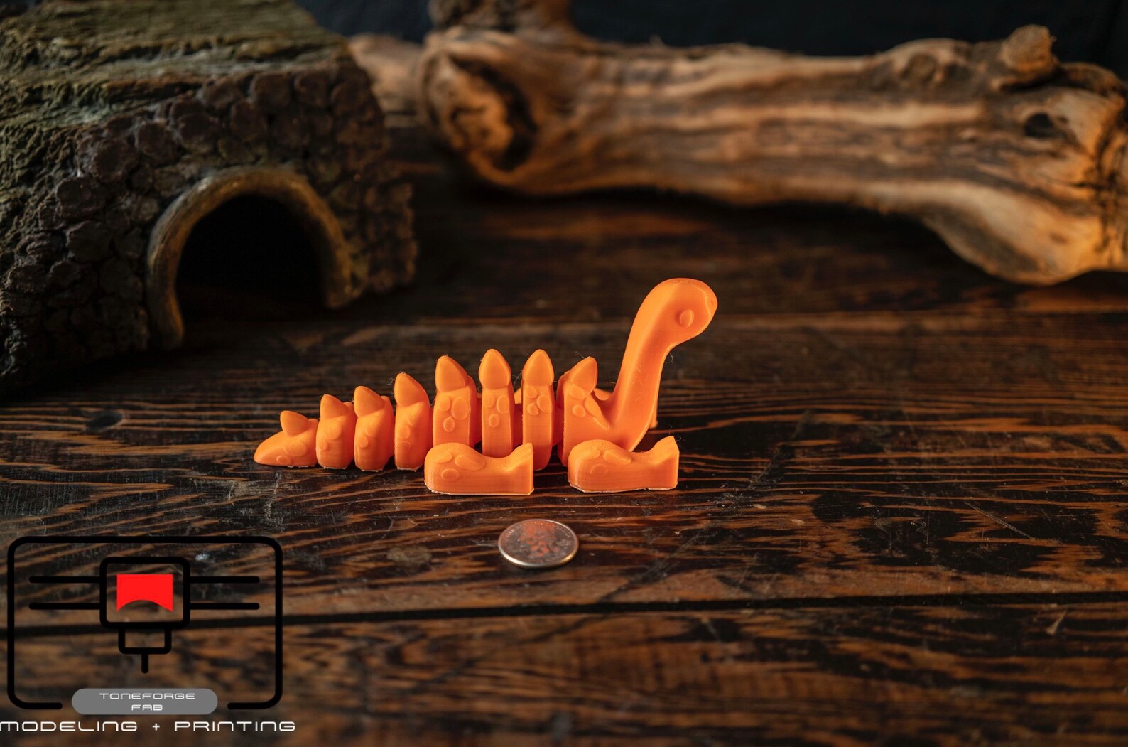 Articulated 3D Printed Brontosaurus , Flexi Dinosaur, Fidget Toy - Etsy