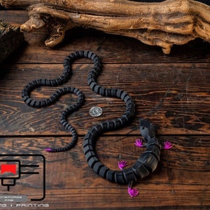 Articulated 3D Printed 42” Lizard With Long Tail - Etsy