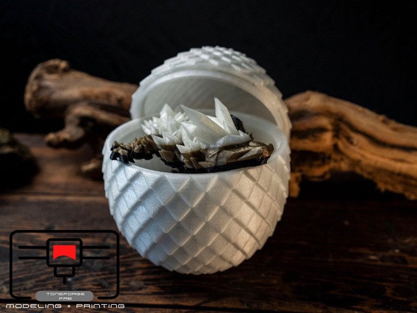 Articulated 3D Printed Dragon and Egg Surprise - Etsy