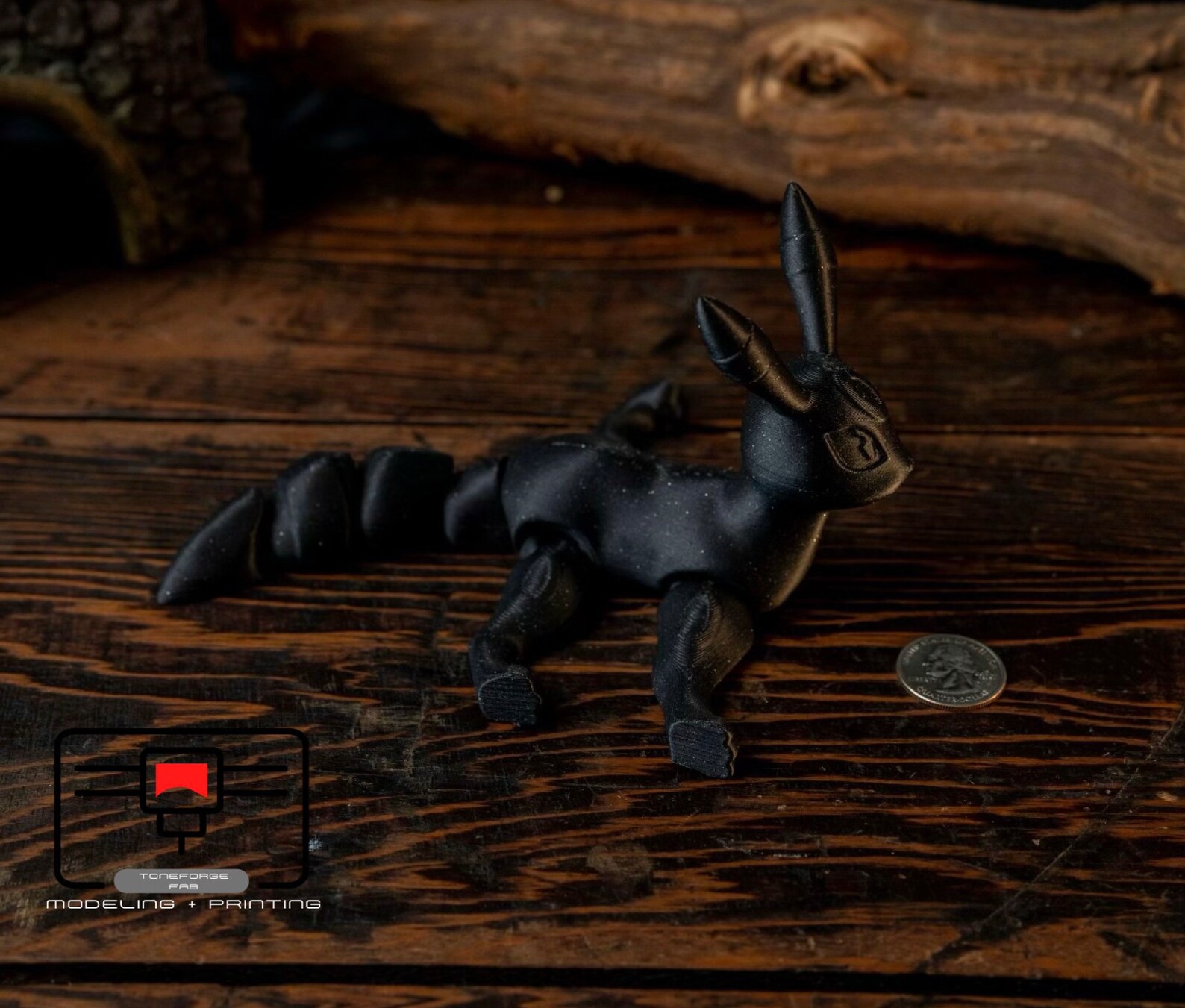 Articulated 3D Printed Umbreon Fidget Toy - Etsy
