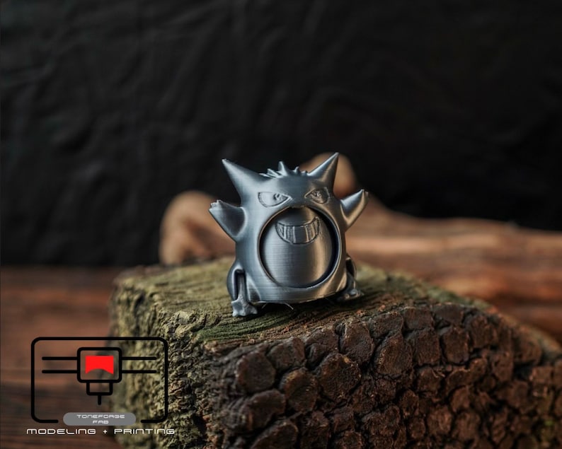 Articulated 3D Printed Gengar Flexi Animal Fidget Toy - Etsy Australia