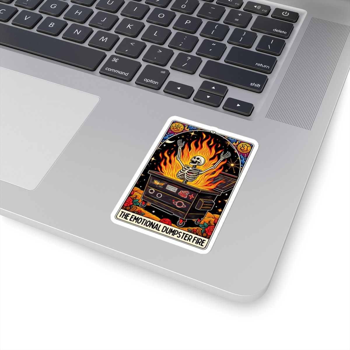 The Emotional Dumpster Fire Sticker - Etsy
