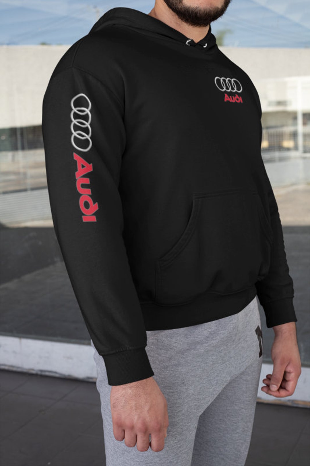 Audi Hoodie Audi Racing Team Unisex Pullover Hoodie Audi - Etsy