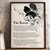 The Raven Edgar Allan Poe Poem Poster Print Raven Poetry Wall Art Decor ...