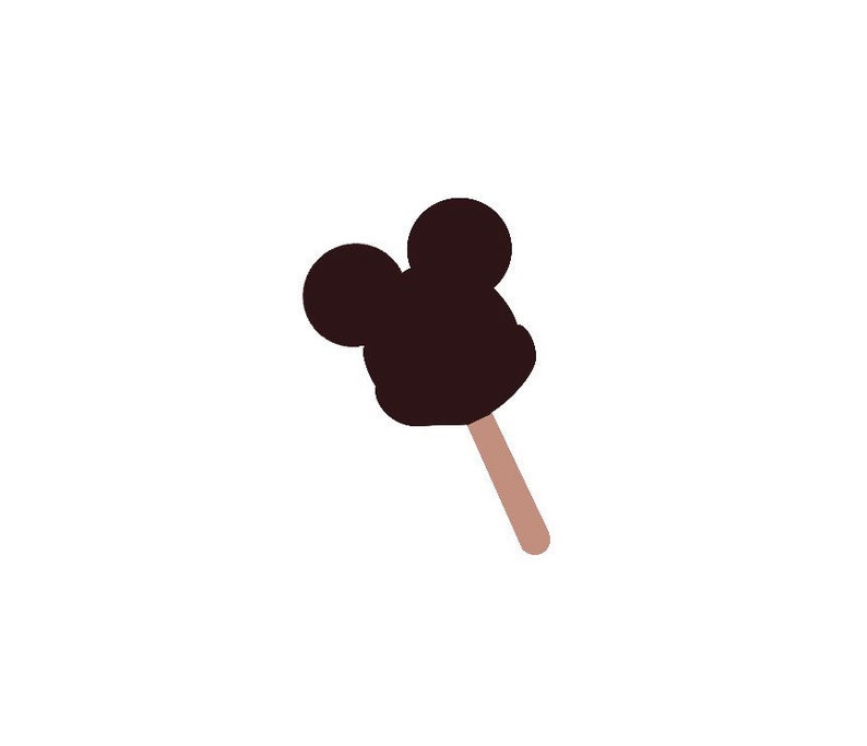 Mickey Ice Cream Bar Sticker - Etsy