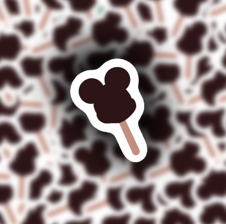 Mickey Ice Cream Bar Sticker - Etsy