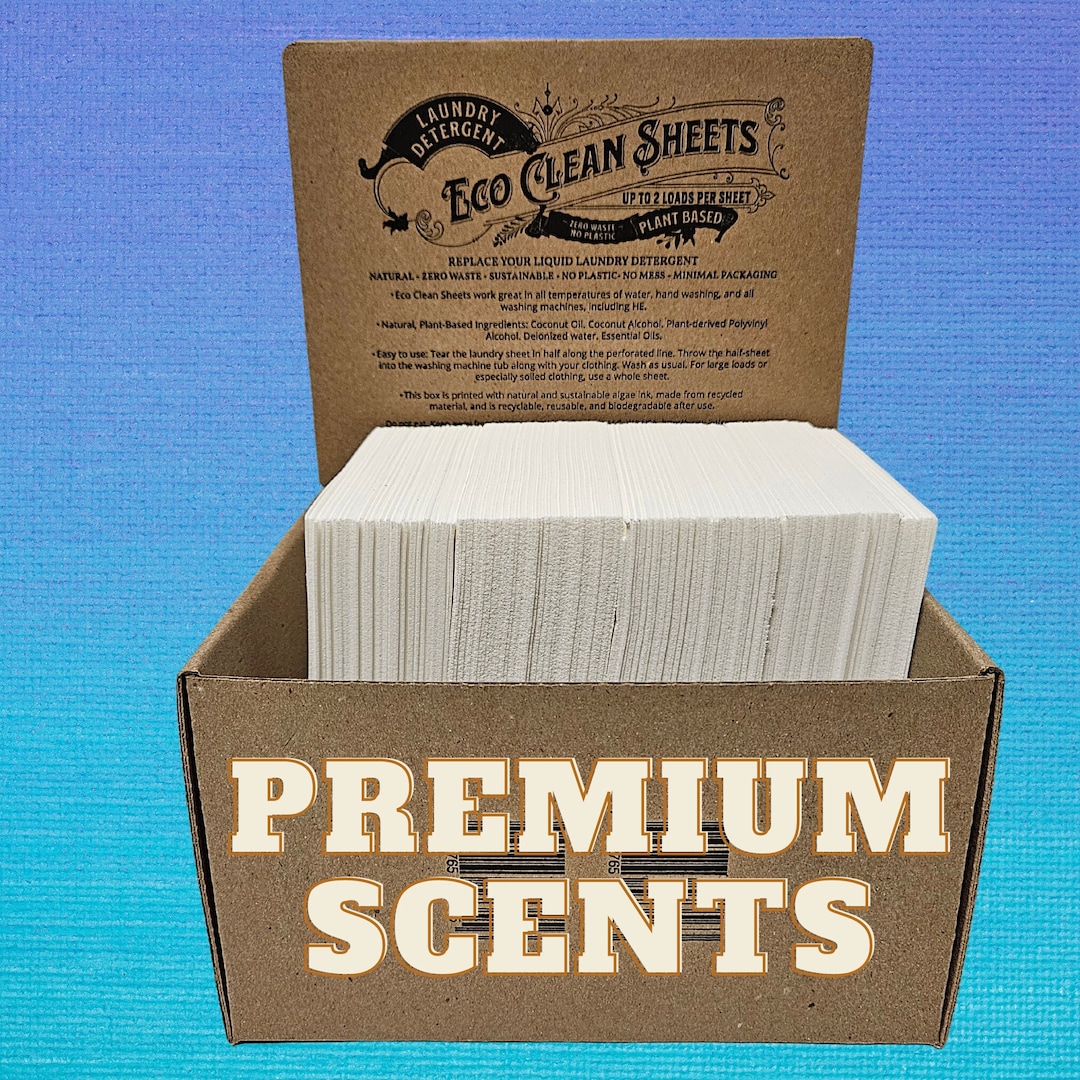 NEW PREMIUM SCENTS, "1 Year's Worth" of Concentrated Laundry Detergent ...
