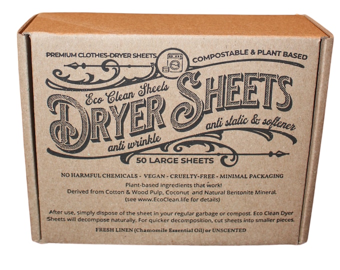 Reusable Dryer Sheets - Eco Friendly Laundry - Cotton Flannel - Eco ...