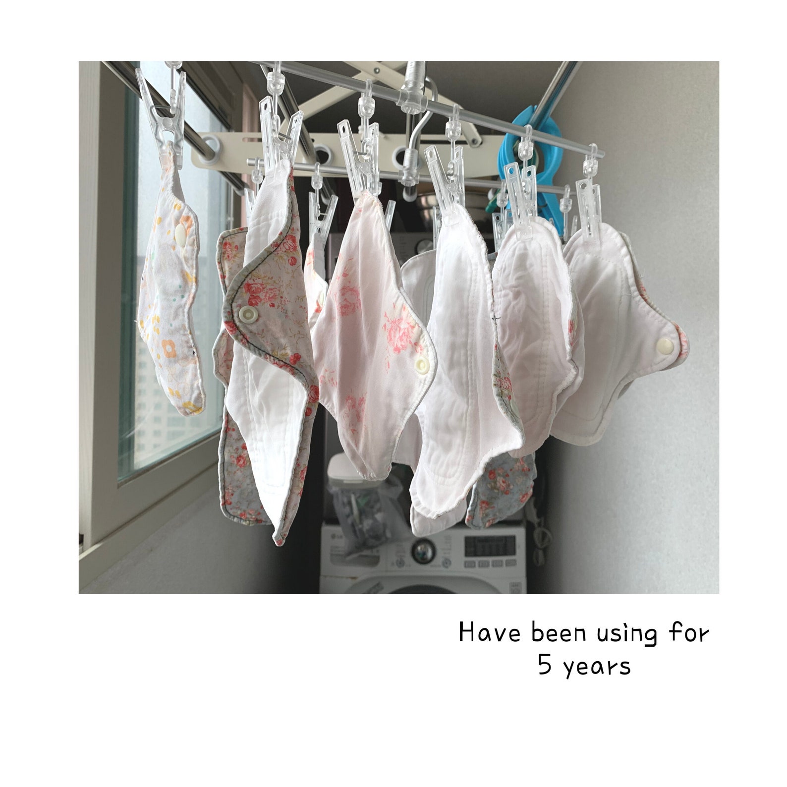 Cloth Pad Sewing Pattern / PDF Pattern / Period Pad / Liner,s,m,l,xl 5 ...