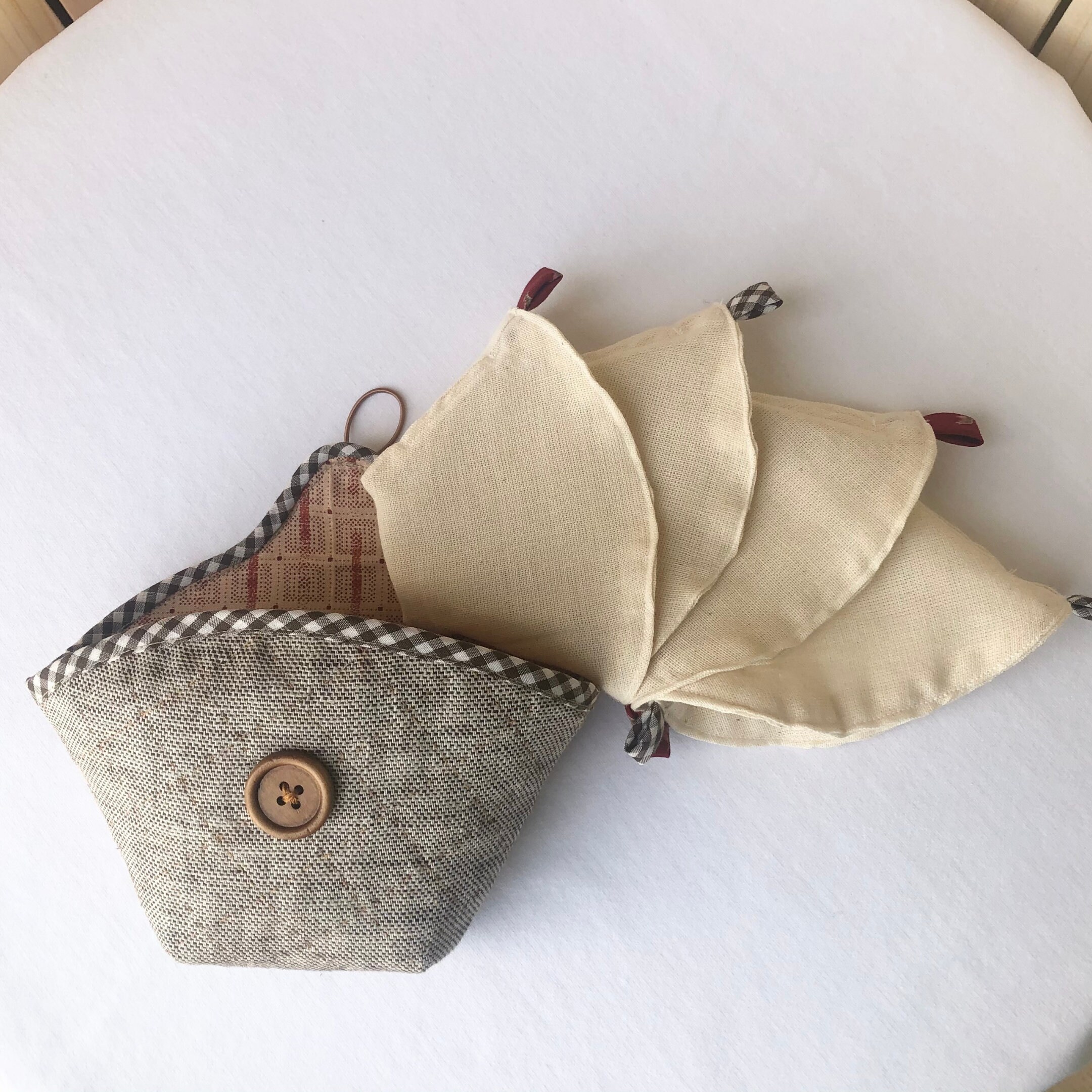 Coffee Filter & Pouch PDF Pattern. Including Sewing Instruction / 2 ...