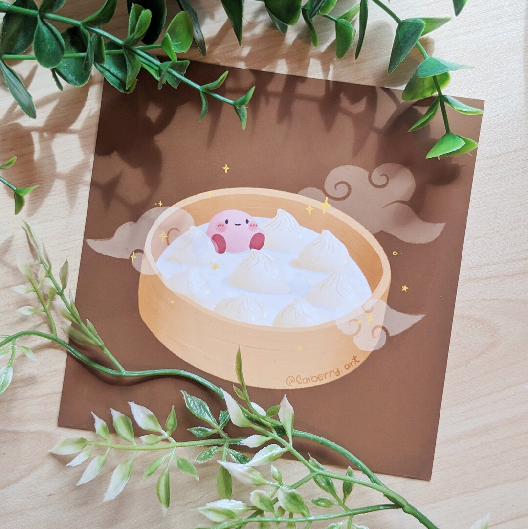 Soup Dumpling Mini Print | Art Prints | Digital Art | Digital ...