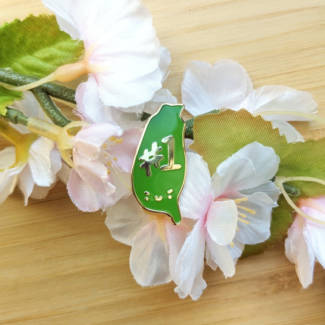 Taiwan Gold Plated Hard Enamel Pin - Etsy