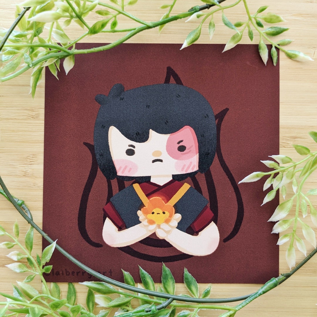 Fire Prince and Flame Mini Print | Art Prints | Digital Art | Digital ...