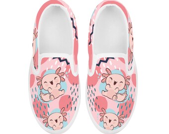 Minecraft Axolotl Shoes For Boys Cute Minecraft Axolotl Coloring Page ...