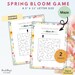 Spring Bloom Printable Maze Game, Fun Kids Activities, Homeschool ...