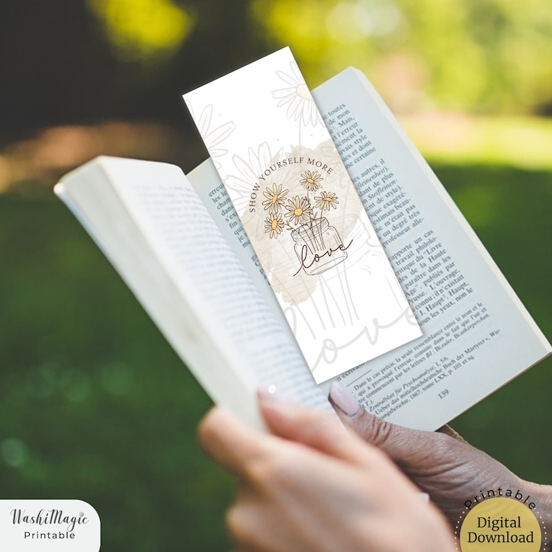 Vintage Flower Bookmarks Printable Set of 4 | Pastel Printables ...