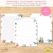 Under the Sea Creature Notebook Paper Printable Set of 3, Letter ...