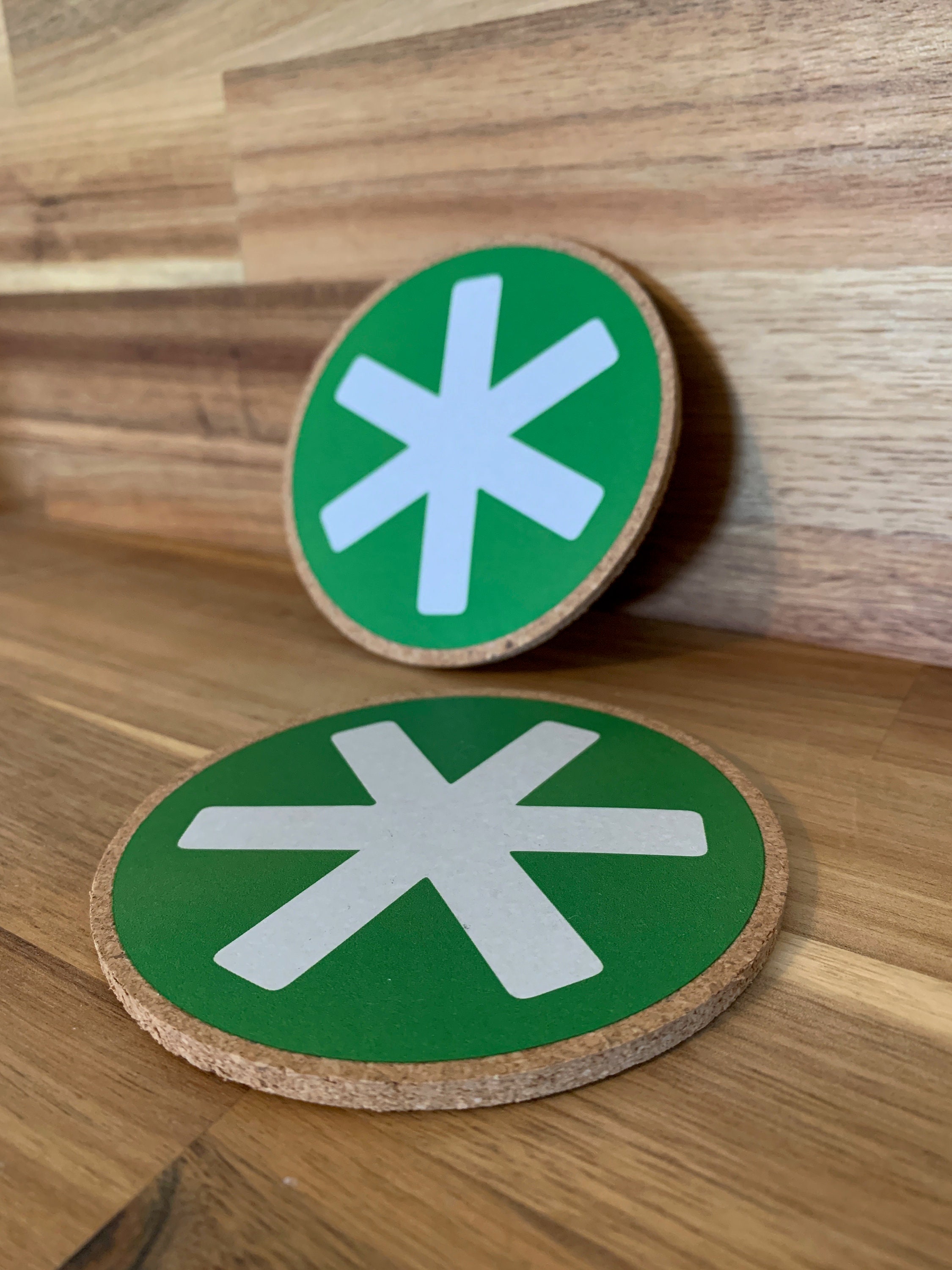 Moderator Badge Premium Cork Coaster Set 2 | Etsy