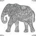 Mandala Style Animal Coloring Pages! 8 Intricate Coloring Pages With 3 ...